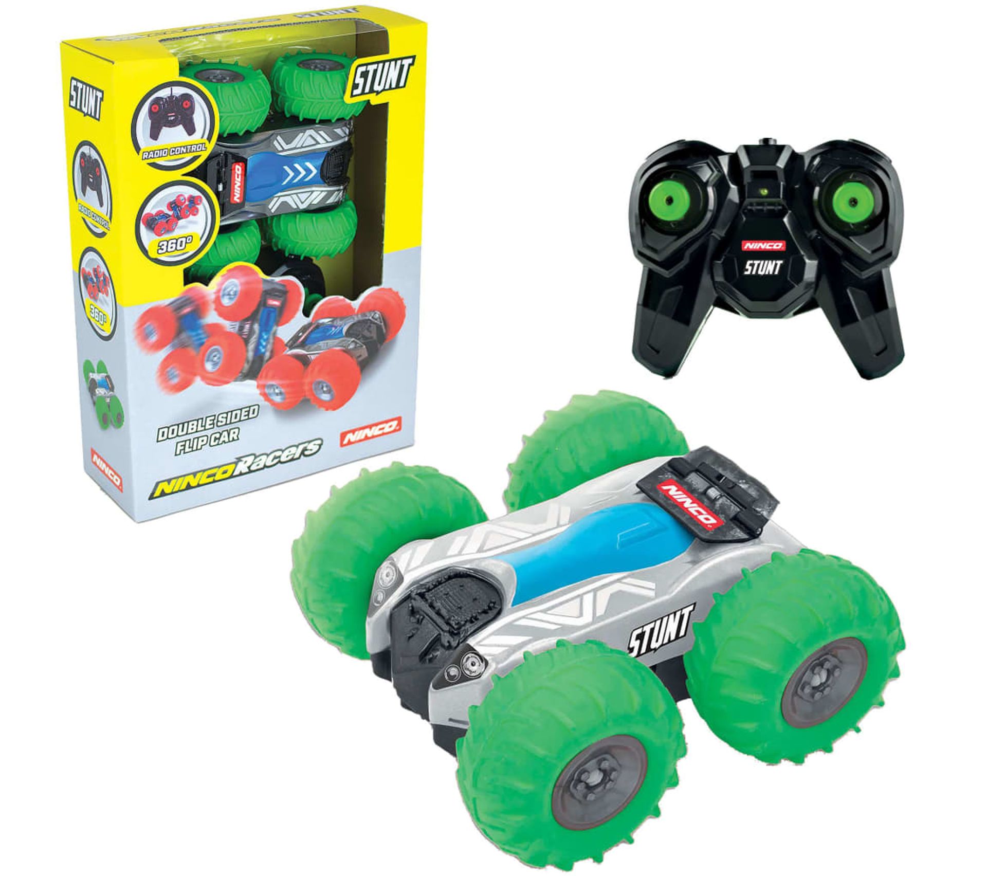 Voiture De Cascade Télécommandée Stunt Vert - Jeux - Jouets BUT