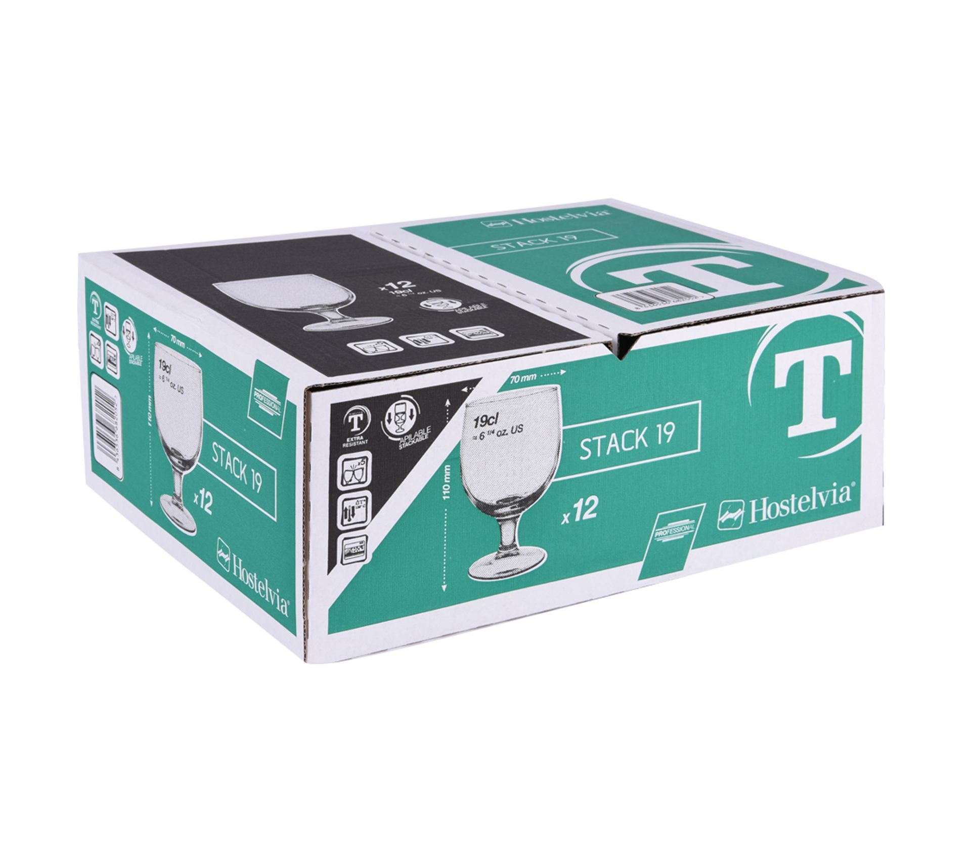 B12 Vap Stack 19cl T Empilable - Verre BUT