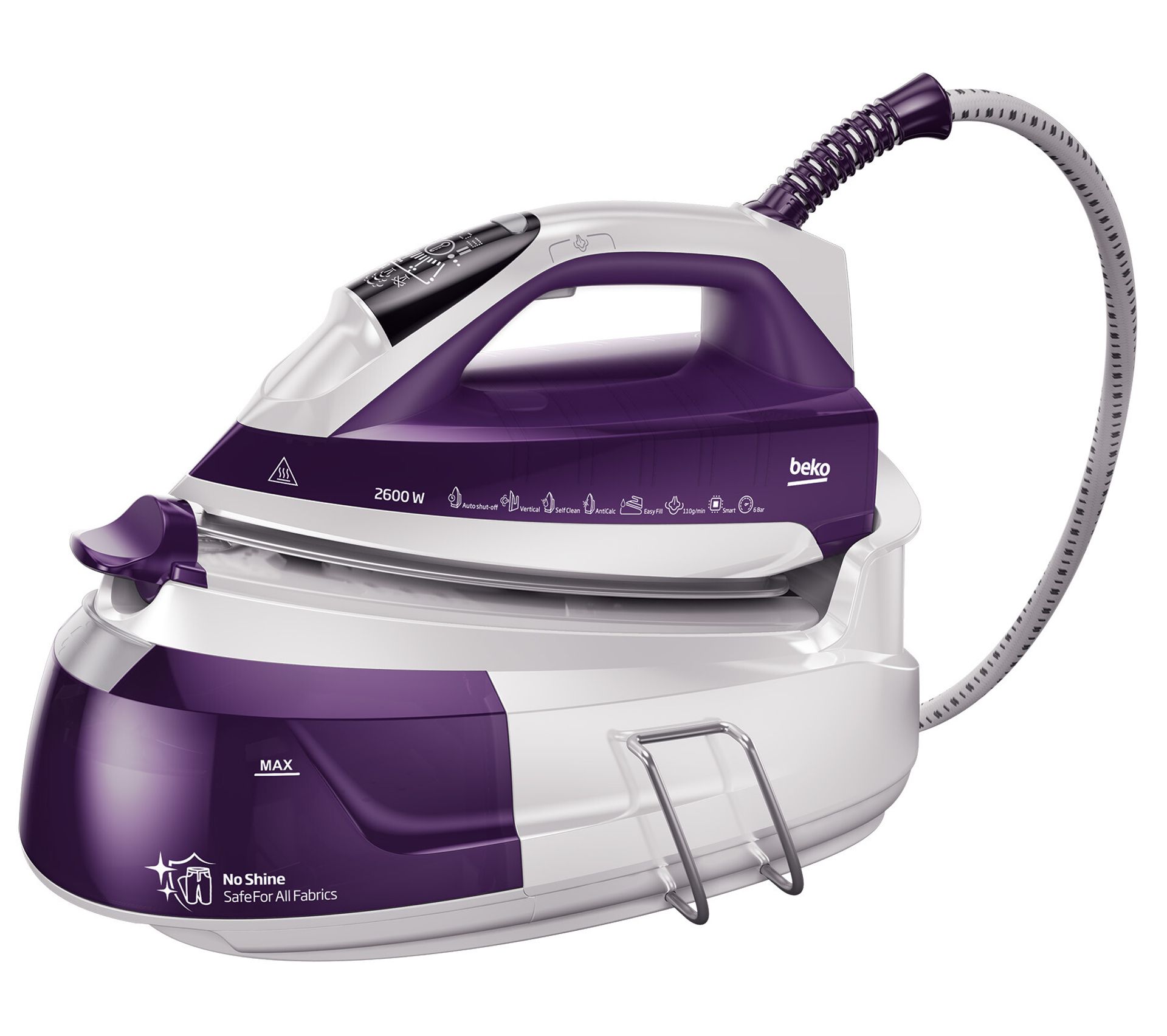 Centrale vapeur BEKO SGX126M 2600W Violet - Centrale vapeur BUT