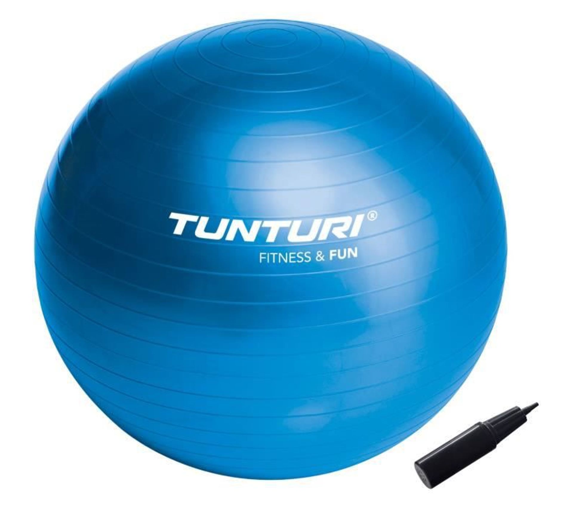 Gym Ball Ballon De Gym 65cm Bleu